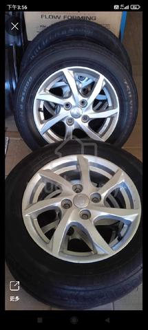 myvi rim and tire - Car Accessories & Parts for sale in Kuching, Sarawak