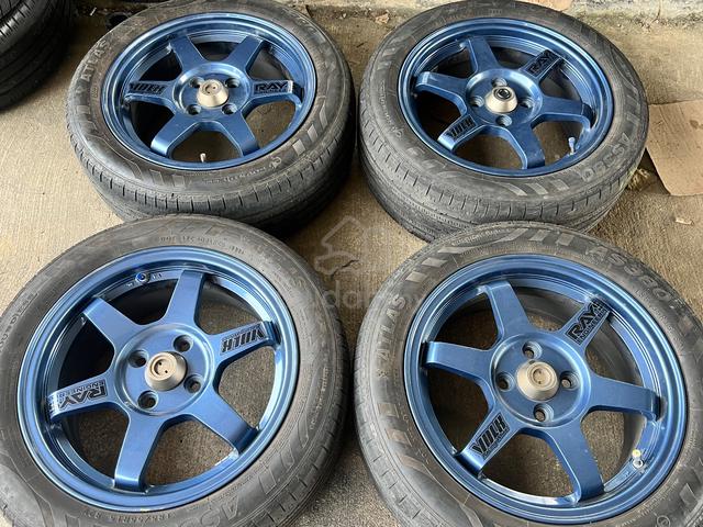 Sport Rim 15 SSW Auto Option Te37 Concave 4x100 - Car Accessories ...