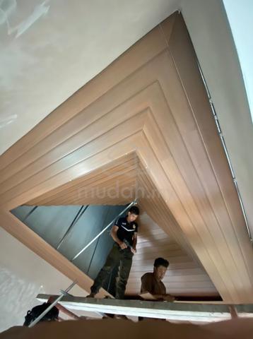 PASANG JENIS SILING ALUMINIUM l strip ceiling - Furniture & Decoration ...