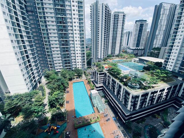 Service Residence for Rent, 3 Bedroom, 908 sq.ft, Sentul Point Suite ...