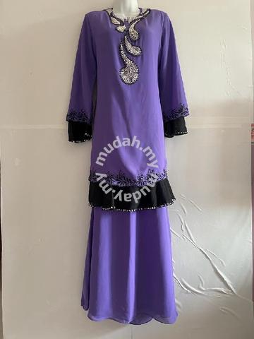 Baju Kurung Moden Violet - Clothes for sale in Ipoh, Perak