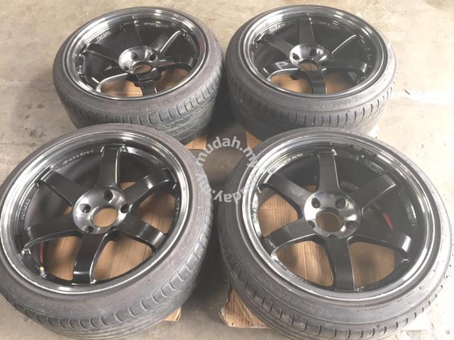 Wheels BMW VR TE37 SL 120x5 18x9.5 +22 Japan - Car Accessories & Parts ...