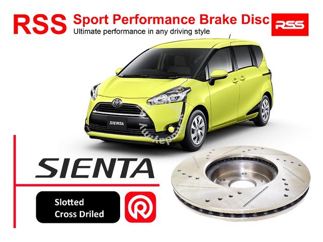 Sienta Corolla Altis RSS Sport Disc Rotor BrakePad - Car Accessories ...