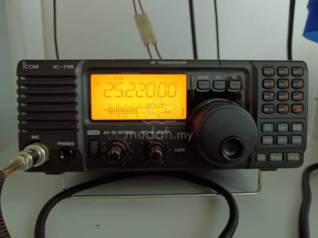 icom ic-718 radio amateur - TV/Audio/Video for sale in Lahad Datu, Sabah