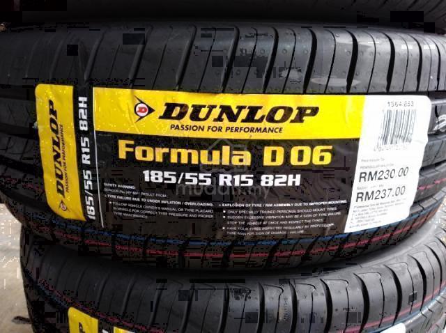 185/55/15 Dunlop Formula D06 Tyre Tayar - Car Accessories & Parts for ...