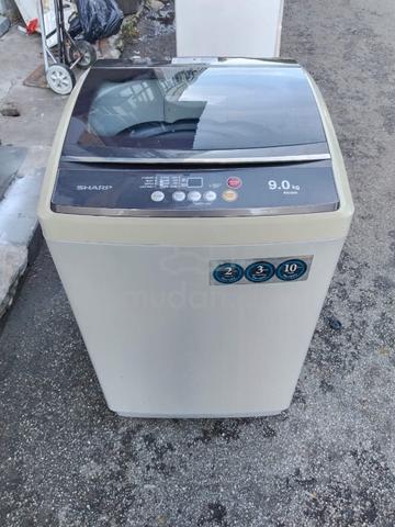 Sharp washer washing machine mesin basuh 9.0-kg - Home Appliances ...