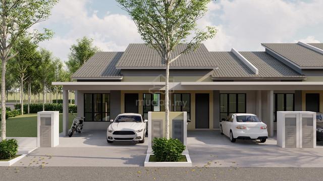 1-storey Terraced House for Sale, 4 Bedroom, 1550 sq.ft, Sepang ...