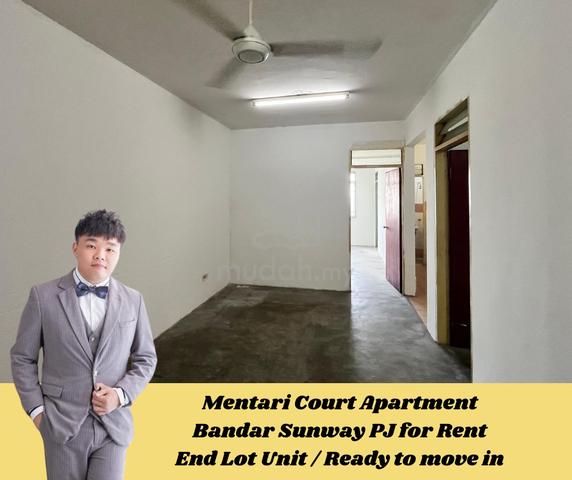 Apartment for Rent, 3 Bedroom, 770 sq.ft, Mentari Court, Petaling Jaya ...