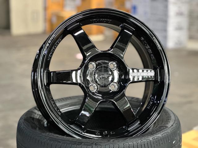 NEW 16 AOW TE37 Classic Rim Vios Myvi Yaris City - Car Accessories ...