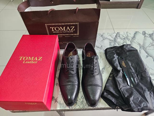 Tomaz leather shoes- size 45 - Shoes for sale in Sungai Ara, Penang