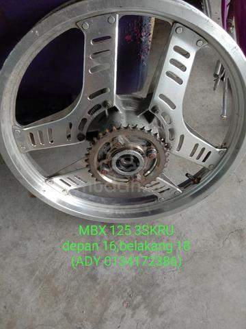 Sport rim mbx 125 - Motorcycle Accessories & Parts for sale in Ipoh, Perak