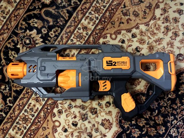 Auto Machine Gun Soft Bullet - Moms & Kids for sale in Subang Bestari ...