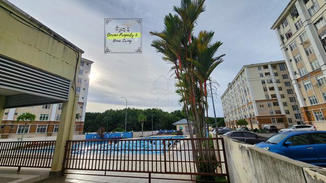 Apartment for Sale, 3 Bedroom, 850 sq.ft, Angkasa Apartment, Kota ...