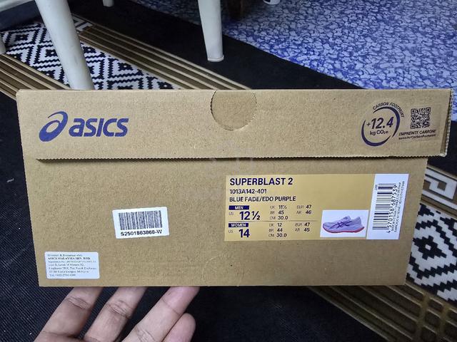ASICS Superblast 2 Blue Fade/Edo Purple US12.5 - Shoes for sale in Seri ...