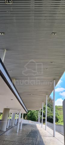 SILING BESI ALUMINIUM l ceiling strip install l - Furniture ...