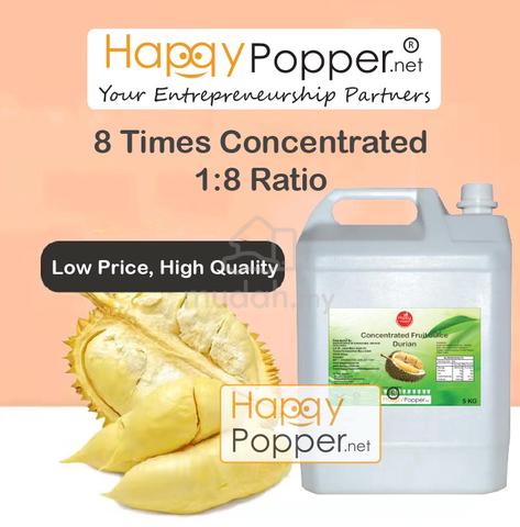 Sirap Concentrated Fruit Juice Syrup Durian 5kg - Food for sale in ...