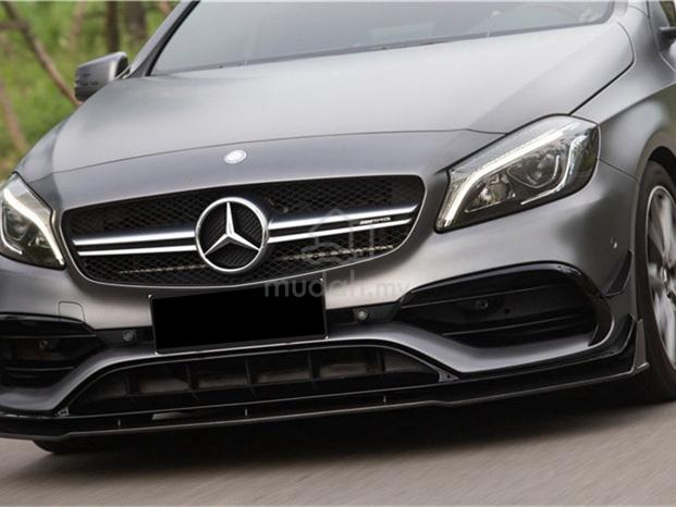 Mercedes W176 A45 Facelift AMG Front Lip Carbon - Car Accessories ...