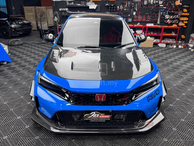 Honda FL5 Type R Bonnet Hood Varis Mugen TP Carbon - Car Accessories ...