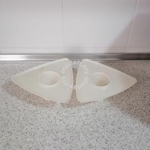 Tupperware Triangle Cup Holder/Snack Trays for Kid - Home Appliances ...
