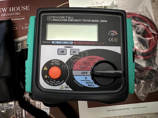 Kyoritsu Insulation Continuity Tester 3005A - Home Appliances & Kitchen ...