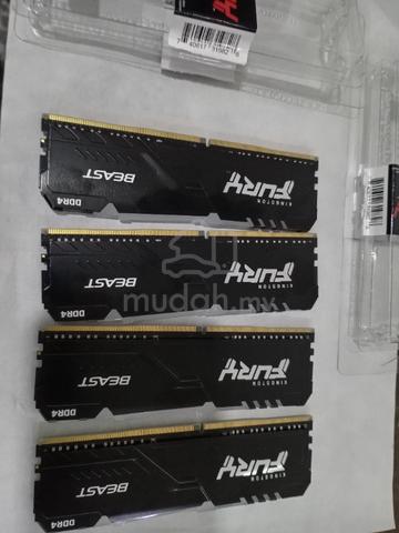 KINGSTON FURRY BEAST DDR4 ram - Computers & Accessories for sale in ...
