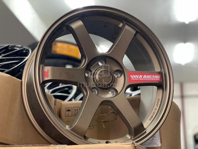 Rim baru 18x8.5jj volk rays te37 fc fe x50 lancer - Car Accessories & Parts for sale in Setia ...