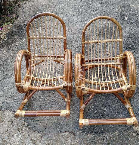 Kerusi goyang rotan kanak2 - Furniture & Decoration for sale in Alor ...