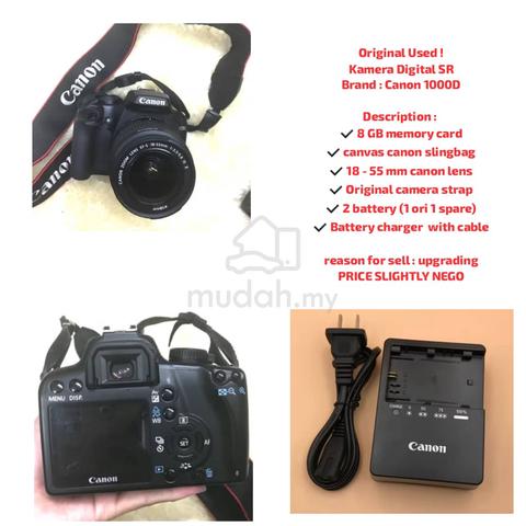 Kamera DSLR Canon 1000D - Cameras & Photography for sale in Kuantan, Pahang