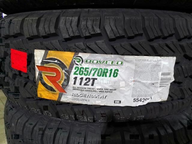 265/70/16 Rovelo Ridgetrak AT Tyre Tayar - Car Accessories & Parts for ...