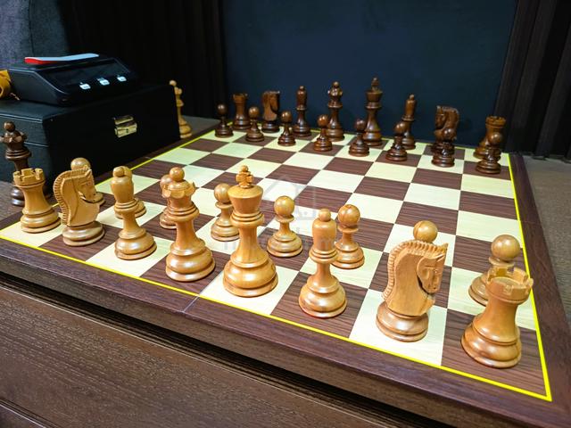 Premier Handcrafted Wooden Professional Chess Set - Hobby ...