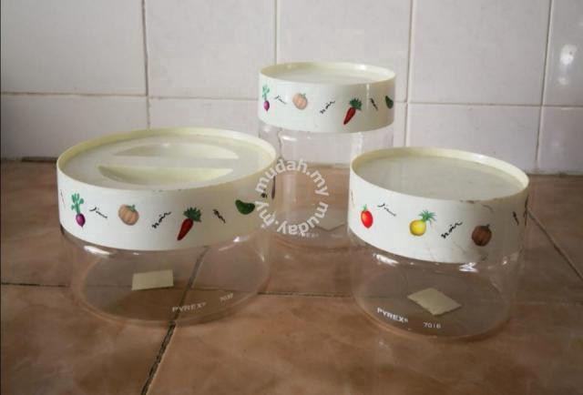 Pyrex salad season canister jar 3 - Home Appliances & Kitchen for sale ...