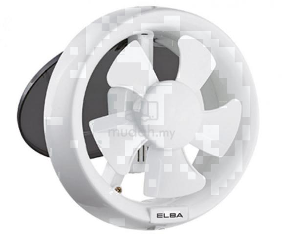 Elba 6" Glass Mounted Ventilation Fan EGVFE0615WH - Home Appliances ...