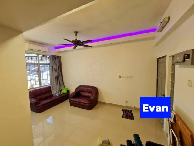 Apartment for Sale, 3 Bedroom, 700 sq.ft, Taman Sri Bunga (Sungai Dua ...