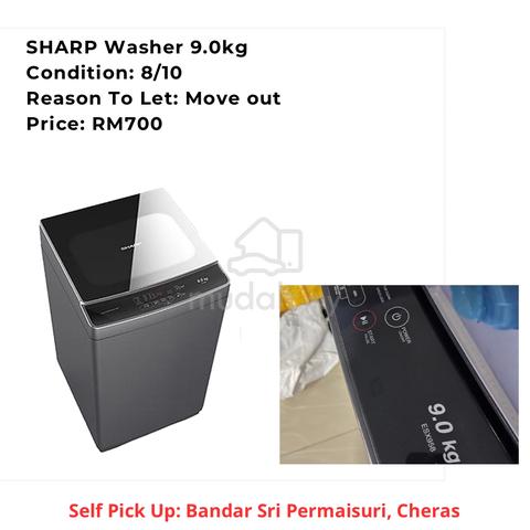washing machine SHARP 9.0kg - Home Appliances & Kitchen for sale in ...