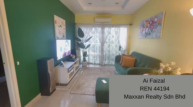 Condominium for Sale, 3 Bedroom, 1087 sq.ft, Vista Indah Putra, Klang ...