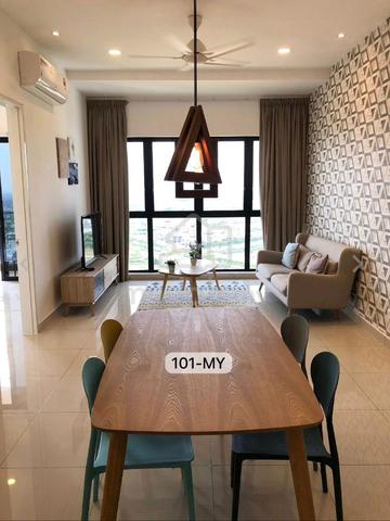 Condominium for Rent, 2 Bedroom, 725 sq.ft, The Parque Residences @ Eco ...