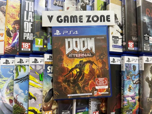 Doom Eternal PS4 PS5 Used Games Physical Game Disc - Games & Consoles ...