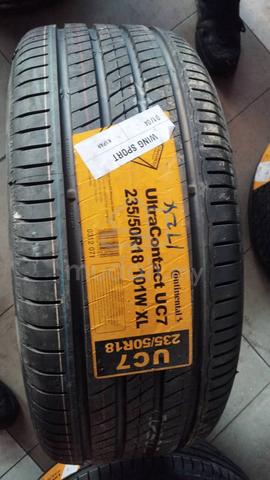235 50 18 Continental uc7 Tayar 2024 - Car Accessories & Parts for sale in Klang, Selangor