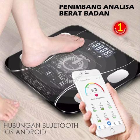 Penimbang Berat BMI Ukur Lemak Badan Digital - Health & Beauty for sale ...