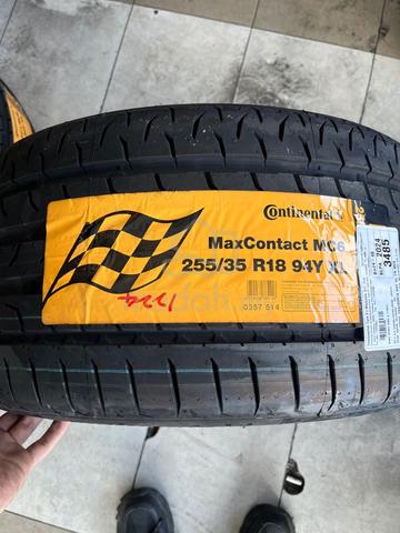 255 35 18 Conti MC6 MaxContact+Tayar Baru+AA +TCP - Car Accessories ...