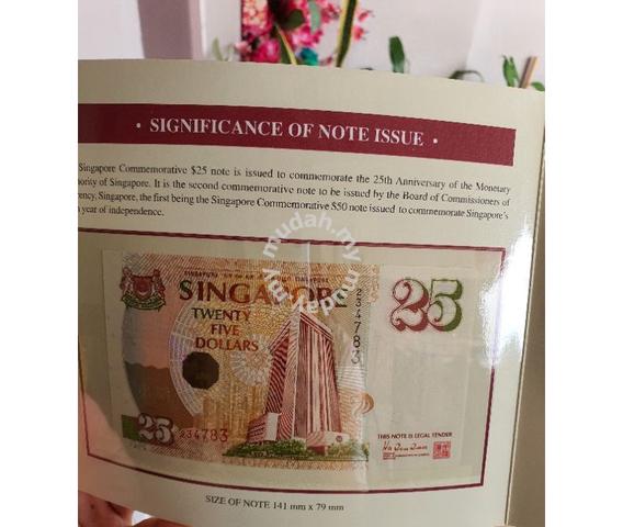 Rare 25 Singapore Dollars SGD Banknote - Hobby & Collectibles for sale ...