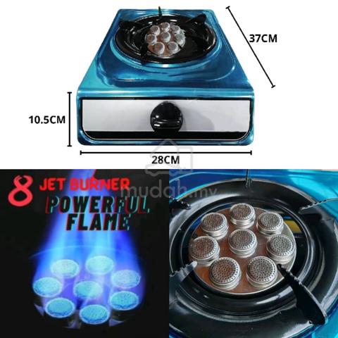Kitchen Gas stove 8 Jet burners dapur gas - Home Appliances & Kitchen ...