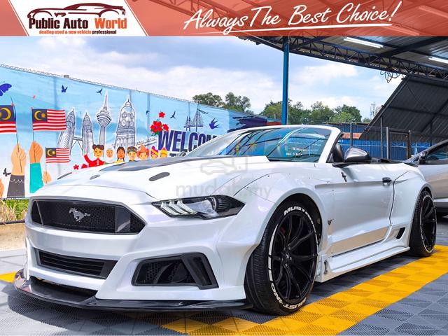 Ford MUSTANG 2.3 CONVERTIBLE MAGIC-AIR WIDEBODY WY - Cars for sale in ...