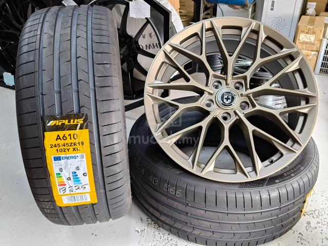 Toyota Vellfire Alphard Estima 19" Rim+Tayar R54 - Car Accessories ...