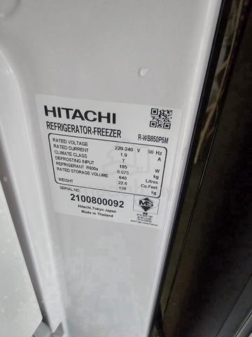 4 Glass doors Hitachi fridge refrigerator 640.Ltrs - Home Appliances ...