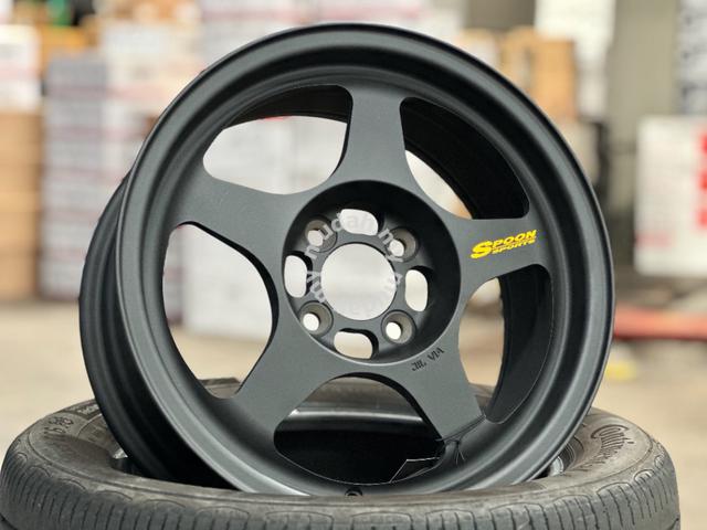 New 15 NK Spoon Rim Civic EK EG Vios City Jazz FL - Car Accessories ...