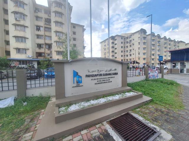 Apartment for Sale, 3 Bedroom, 778 sq.ft, Pangsapuri Subang Suria, Shah ...