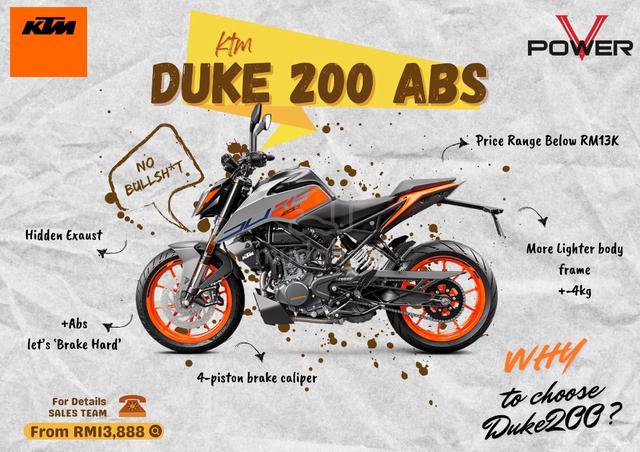 ktm duke Kami Dealer SAH JOM motorsikal idaman 200 - Motorcycles for ...