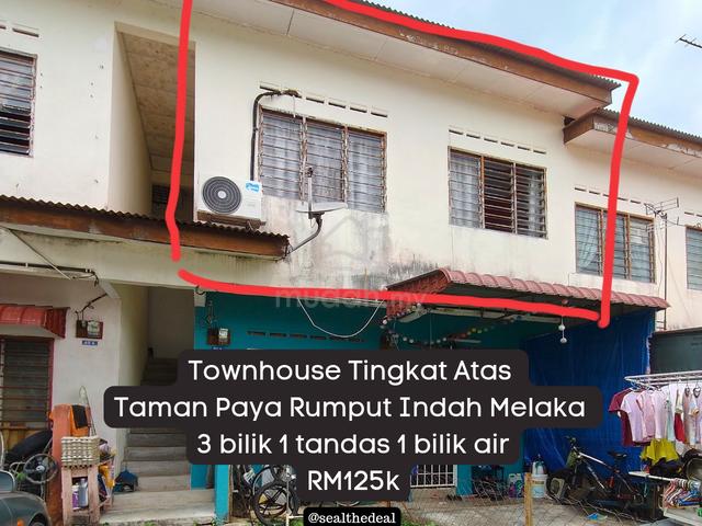 Townhouse for Sale, 3 Bedroom, 770 sq.ft, Paya Rumput, Melaka | Mudah.my