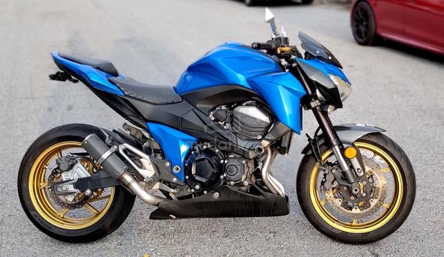 Kawasaki Z800 Gloss Blue z8 new paint - Motorcycles for sale in Puncak Jalil, Selangor
